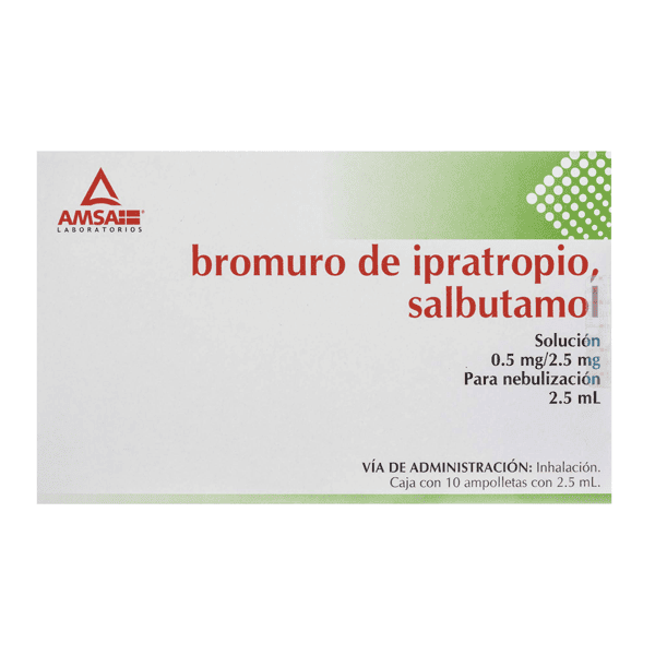 Bromuro de Ipratropio con Salbutamol